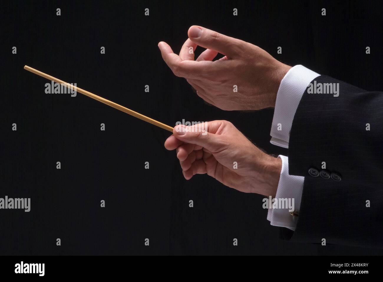music conductor hands Stock Photo - Alamy
