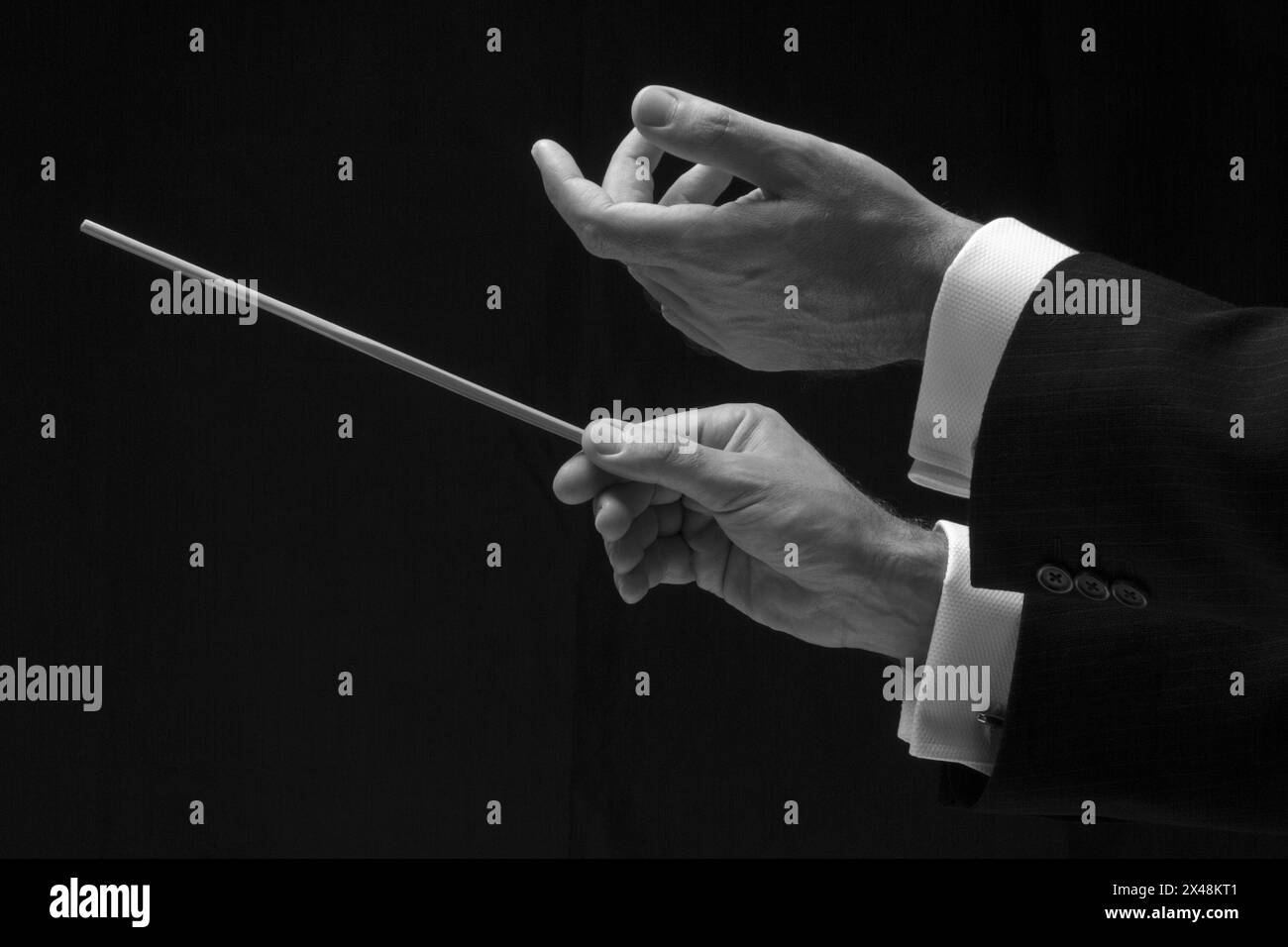 music conductor hands Stock Photo - Alamy