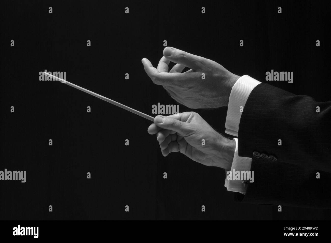 music conductor hands Stock Photo - Alamy