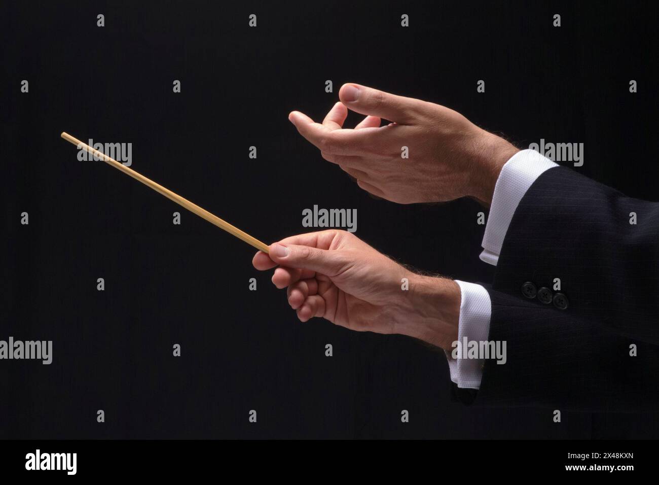 music conductor hands Stock Photo - Alamy