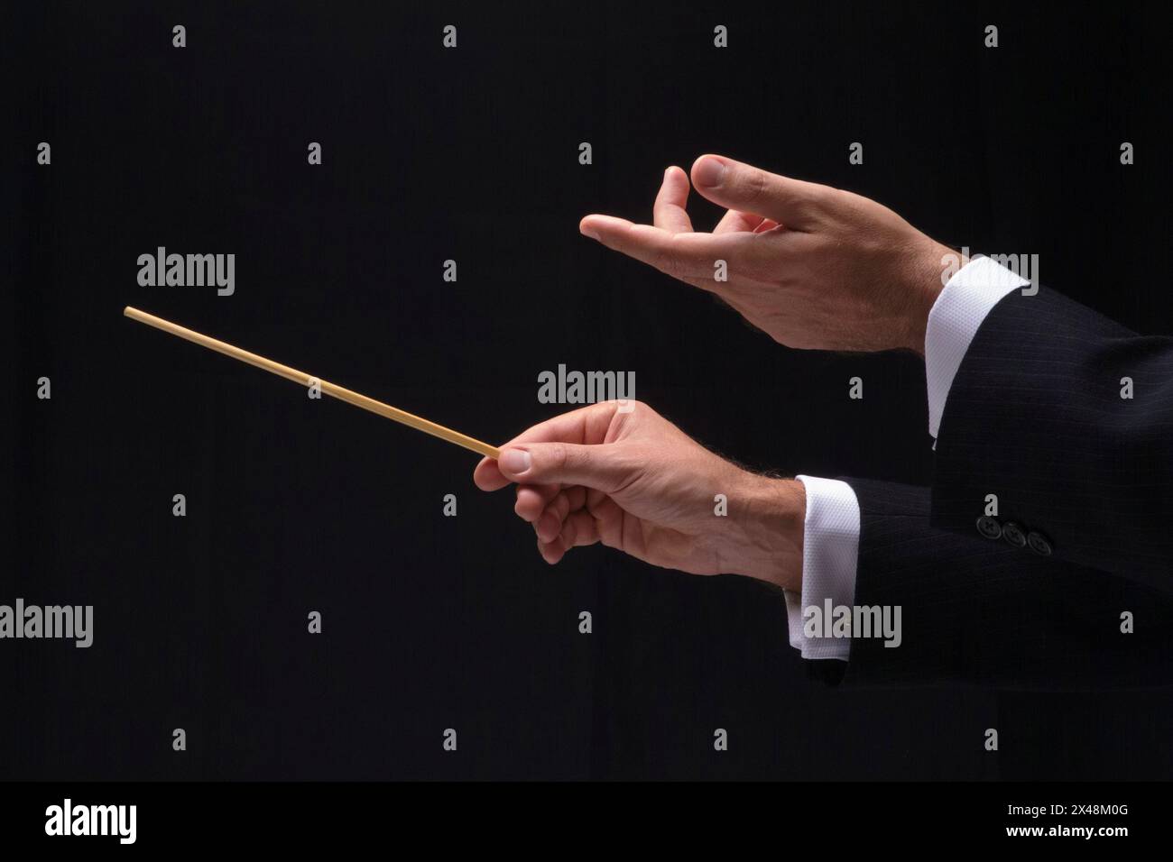 music conductor hands Stock Photo - Alamy