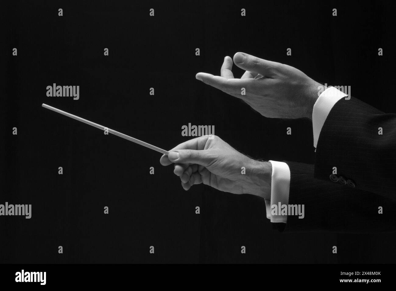 music conductor hands Stock Photo - Alamy