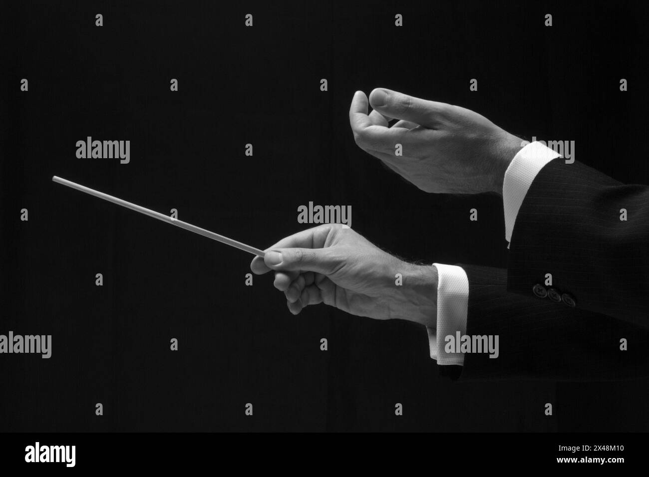 music conductor hands Stock Photo - Alamy