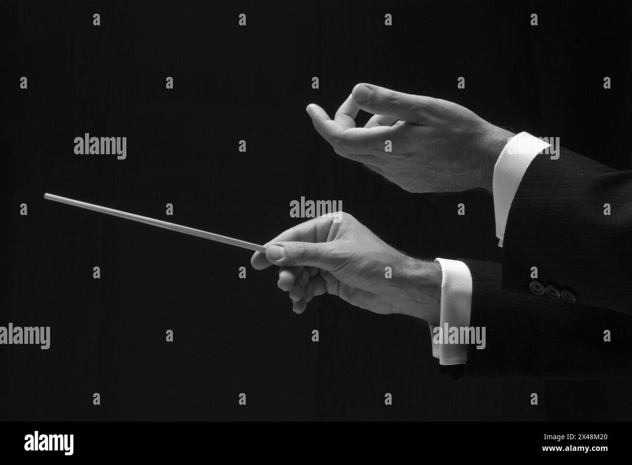 music conductor hands Stock Photo - Alamy