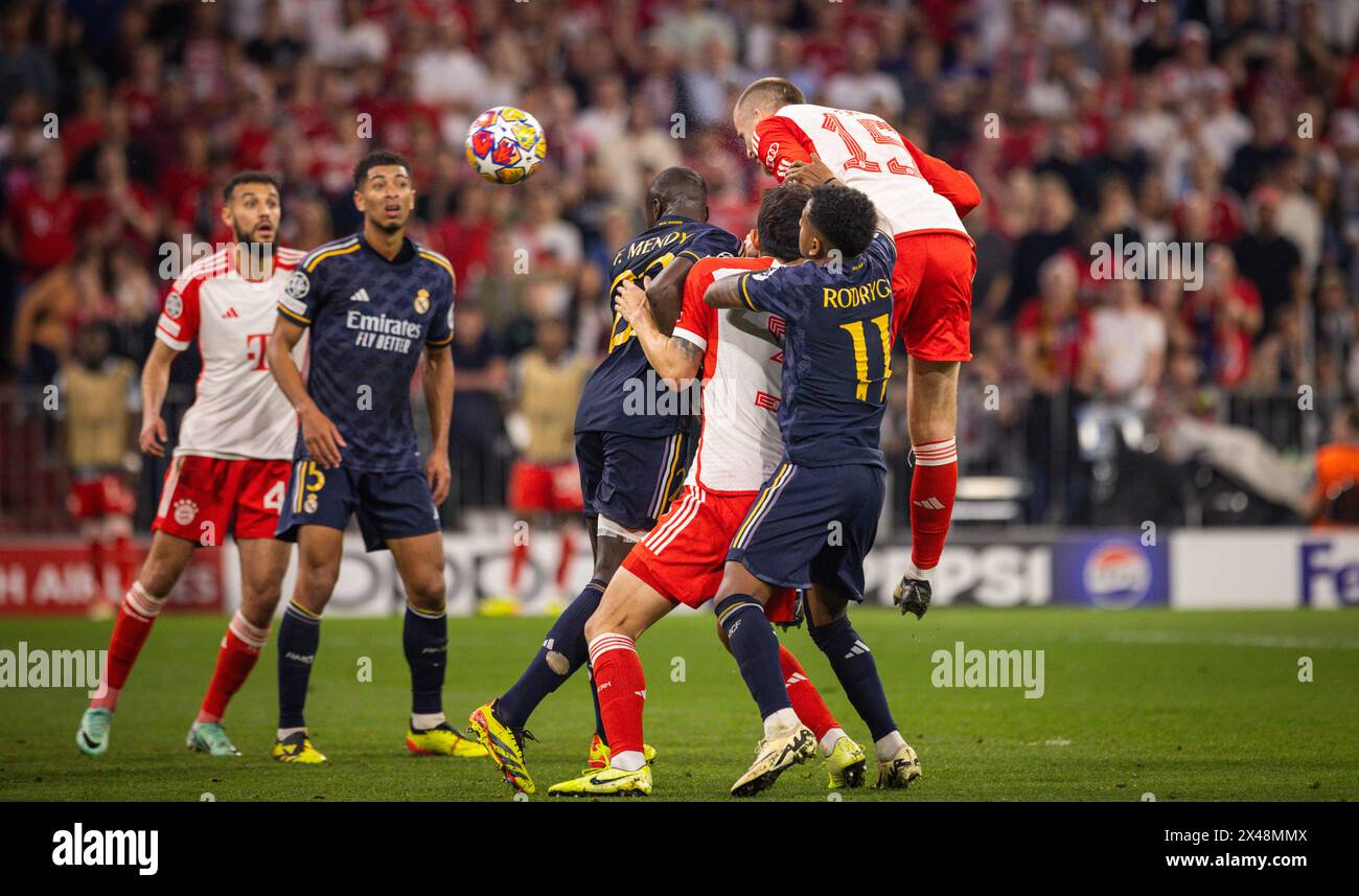 Munich, Germany. 30th Apr 2024. Eric Dier (Muenchen) FC Bayern Munich ...