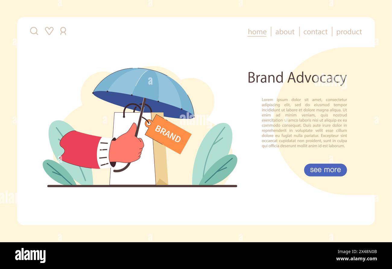 Umbrella in focus Stock Vector Images - Alamy