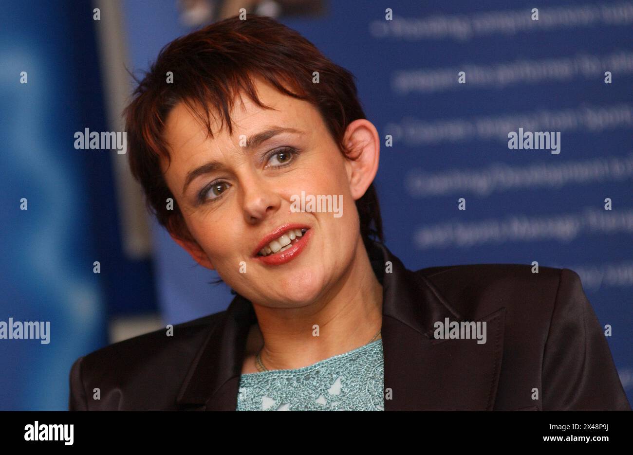 Paralympic athlete Tanni Grey-Thompson pictured 18/5/05 Stock Photo - Alamy