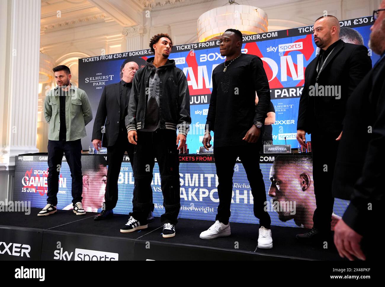 Ben whittaker v ezra arenyeka hi-res stock photography and images - Alamy