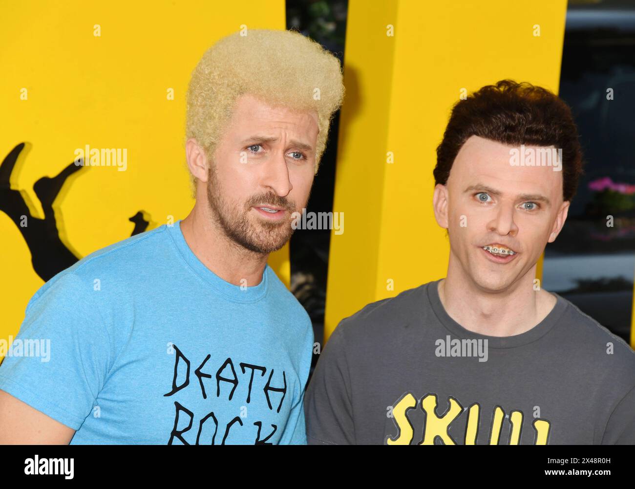 HOLLYWOOD, CALIFORNIA - APRIL 30: (L-R) Ryan Gosling and Mikey Day ...