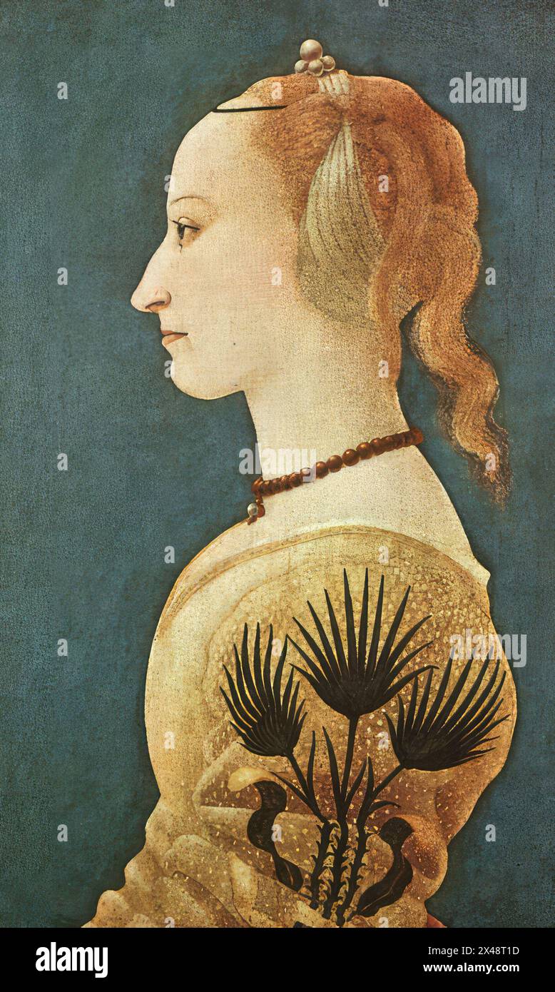 BALDOVINETTI, Alessio (b. ca.1425, Firenze, d. 1499, Firenze) Portrait ...