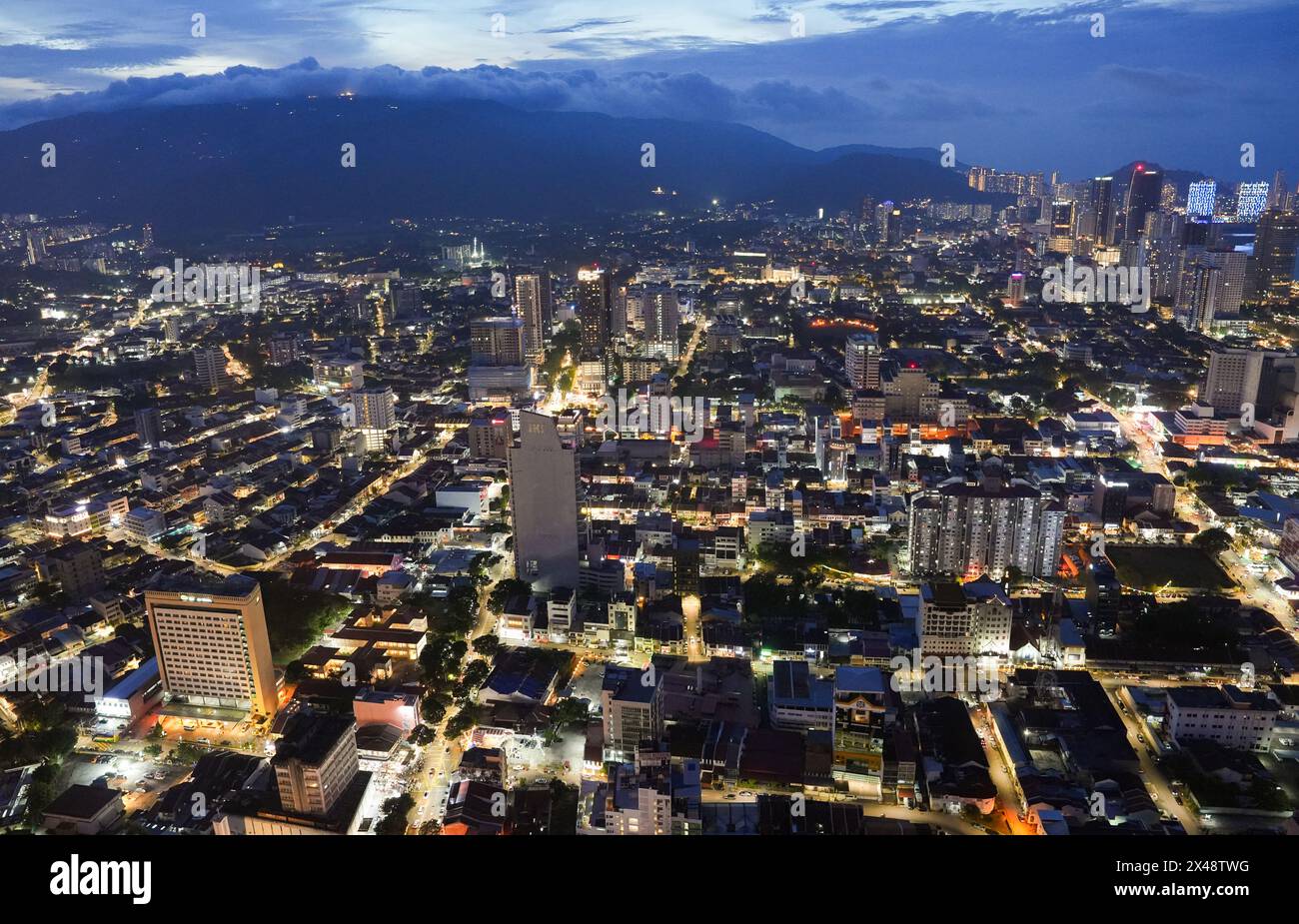 View the City of Georgetown on Penang Island in Malaysia Southeast Asia ...