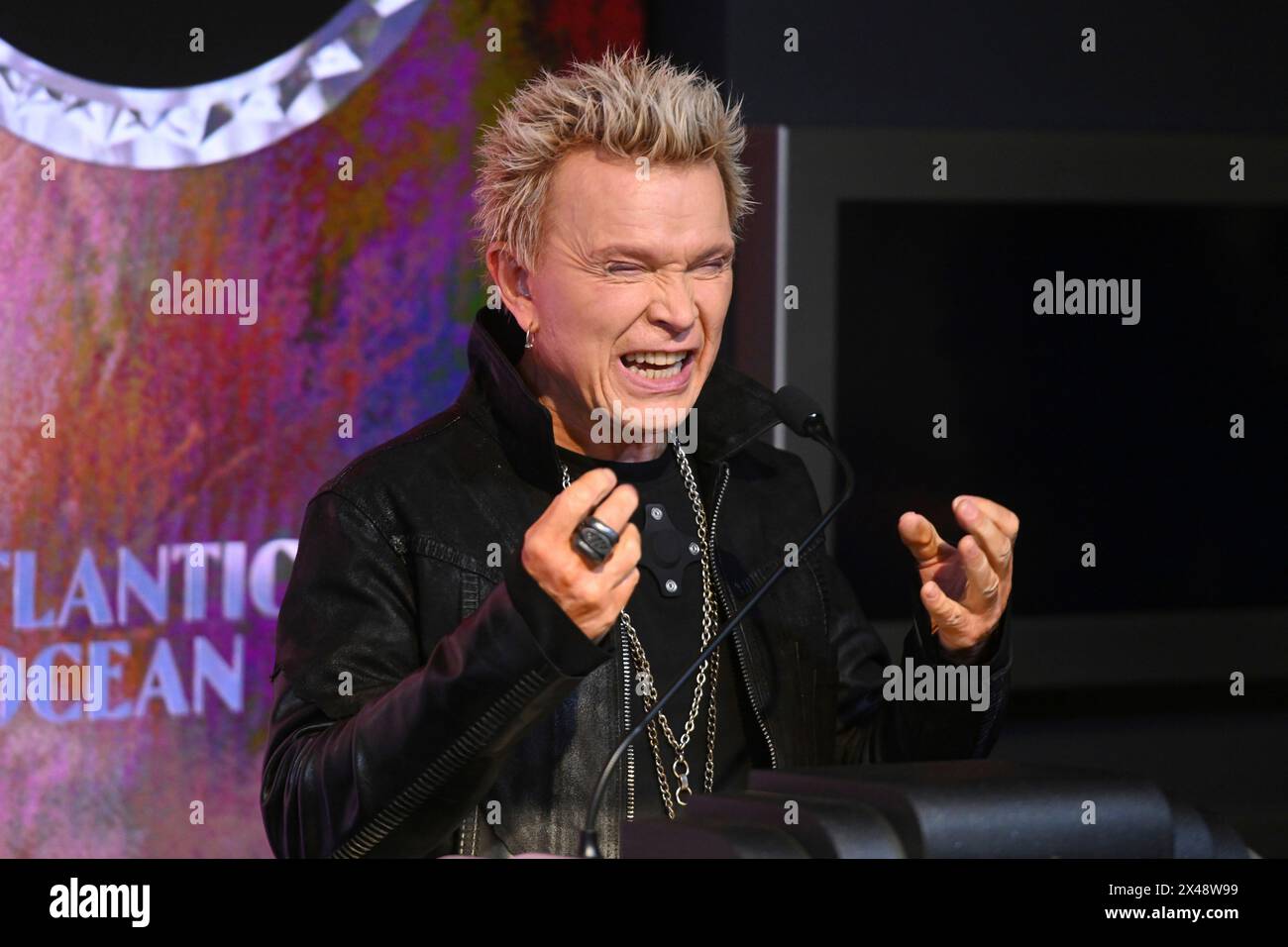 Photo by: NDZ/STAR MAX/IPx 2024 4/30/24 Billy Idol celebrates the 40th ...