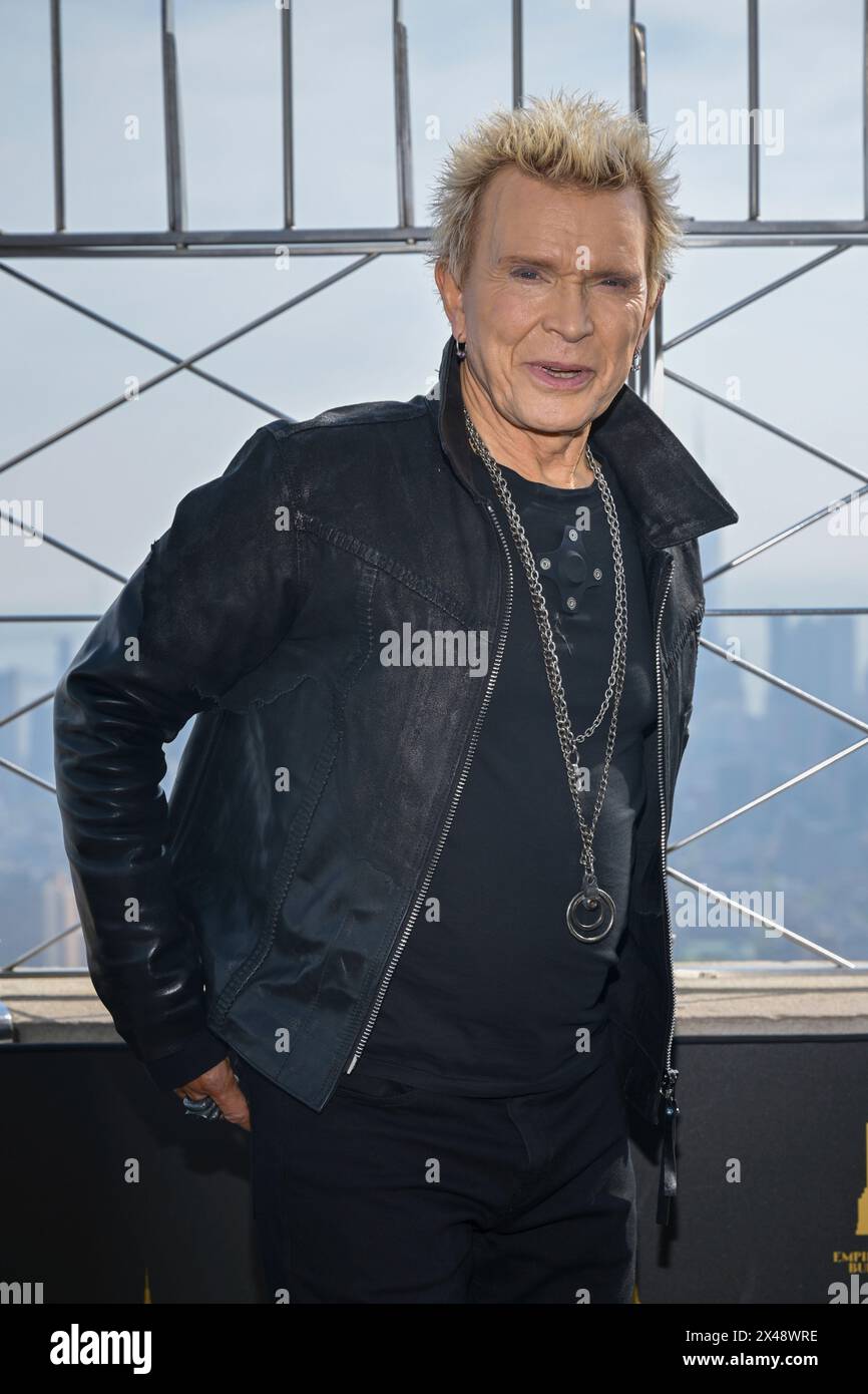 Photo by: NDZ/STAR MAX/IPx 2024 4/30/24 Billy Idol celebrates the 40th ...