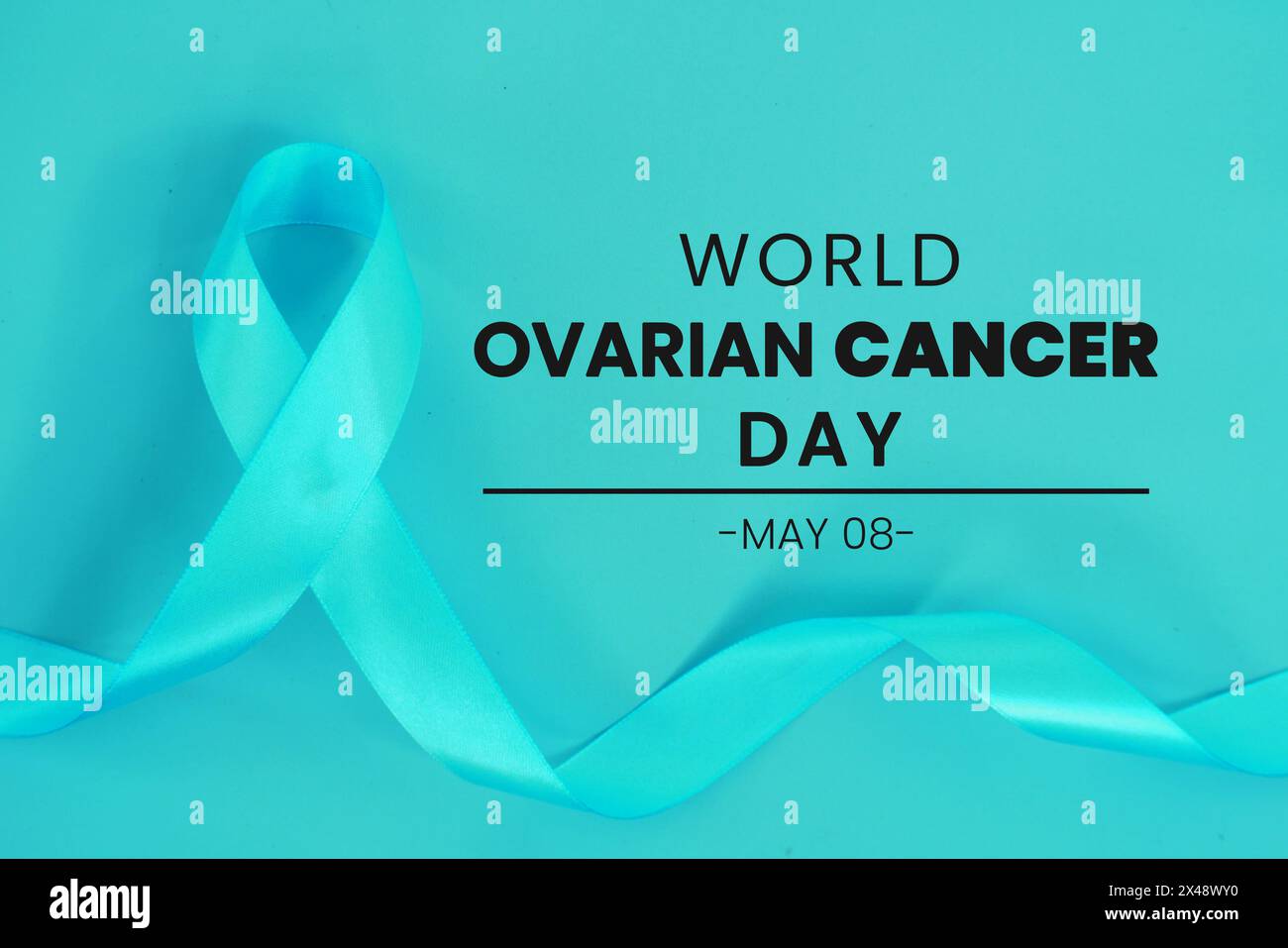 World Ovarian Cancer Day. Concept for health awareness banner, poster ...