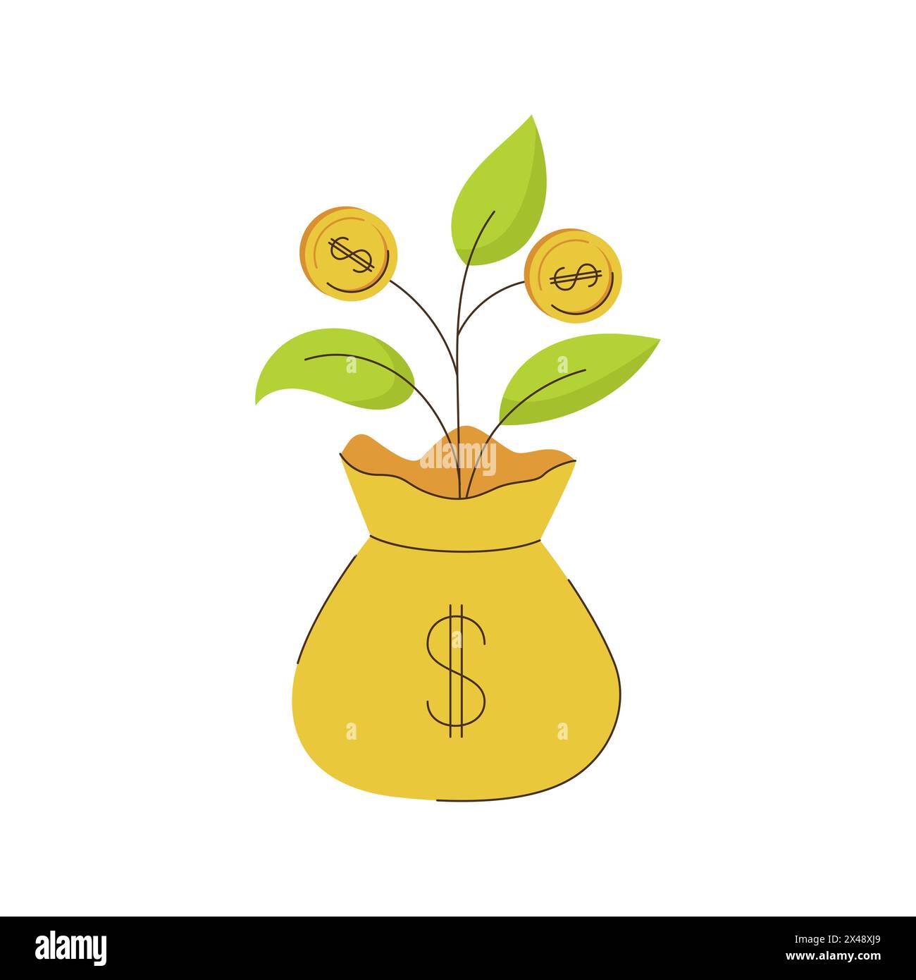 Income increase and prosperity Cut Out Stock Images & Pictures - Alamy