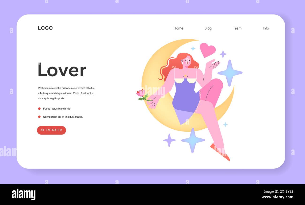 Lover archetype Stock Vector Images - Alamy