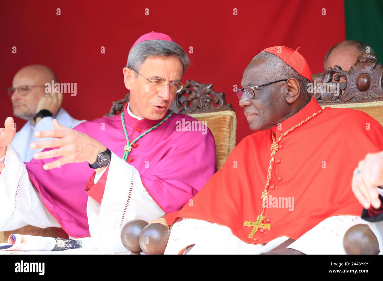 Le Dorat, France. Septennial ostensions of Dorat which celebrate the ...