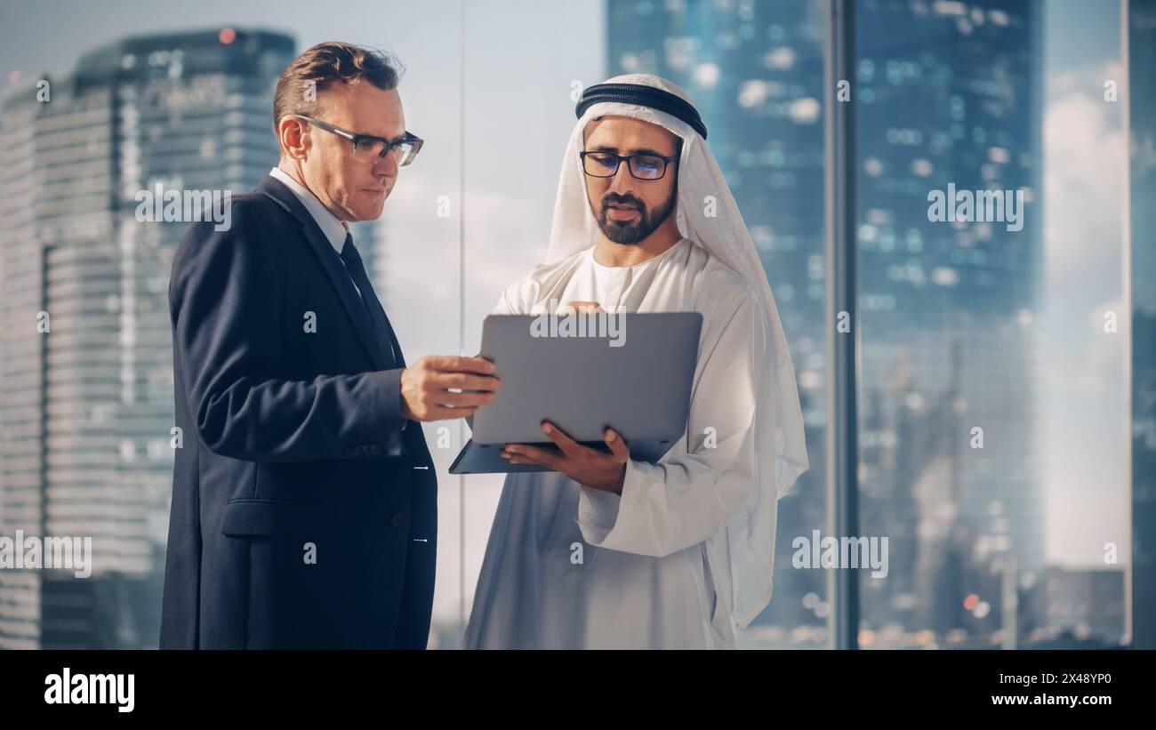 International Operations Manager Meeting Muslim Business Partner in ...