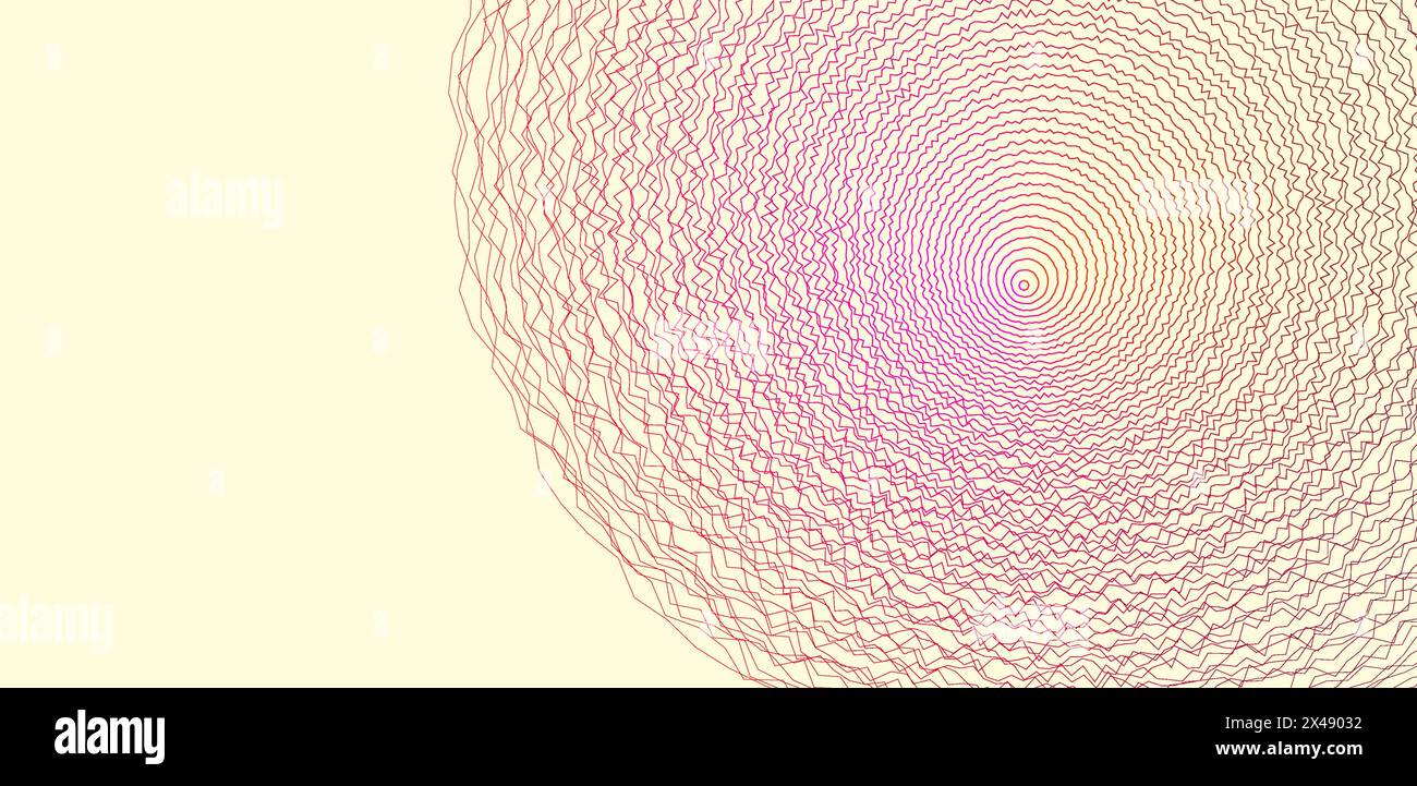 Circular grid pattern. background with dynamic gradient waves. Vector illustration Stock Vector ...