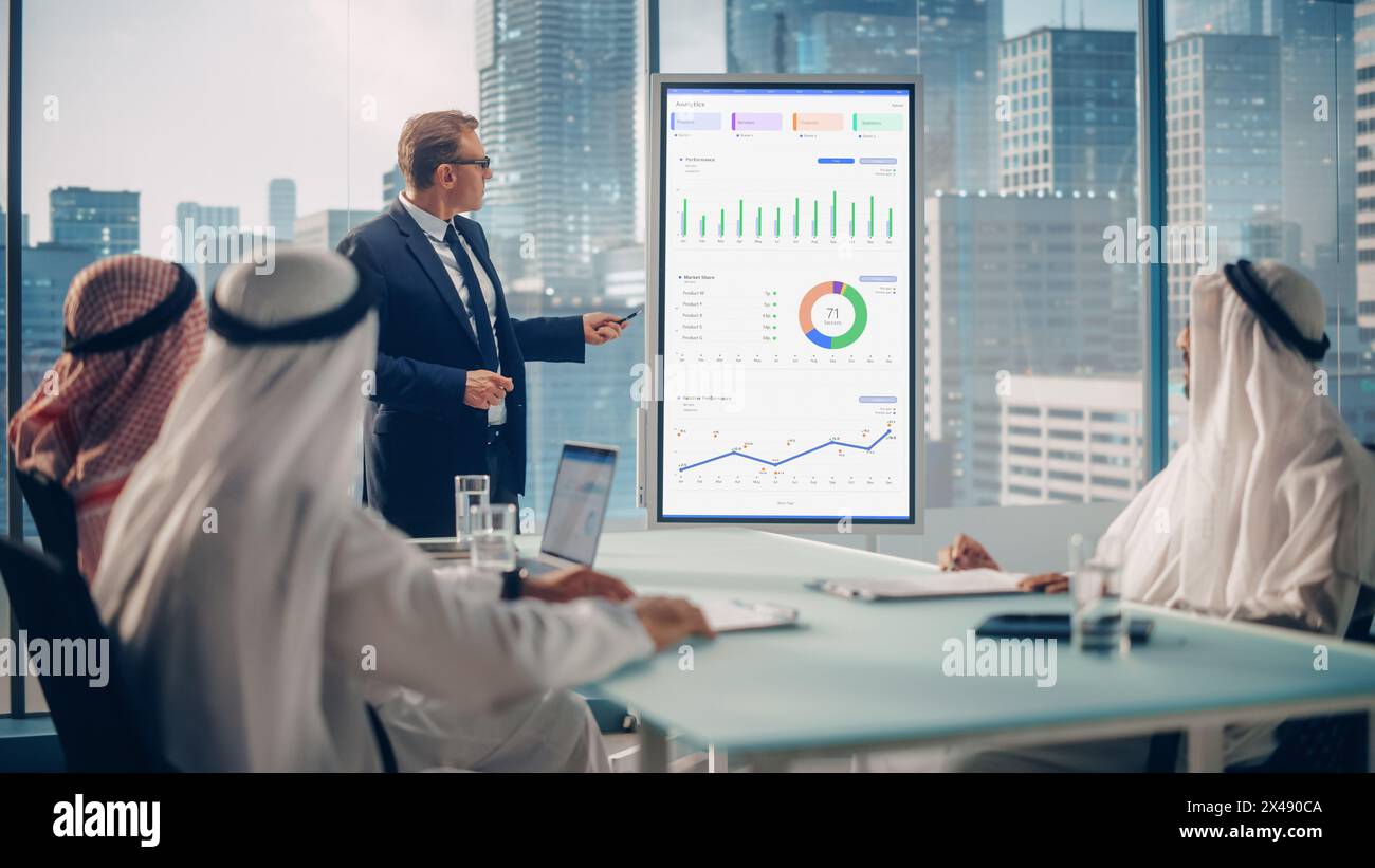 International Manager Holds Meeting Presentation for Saudi Business ...