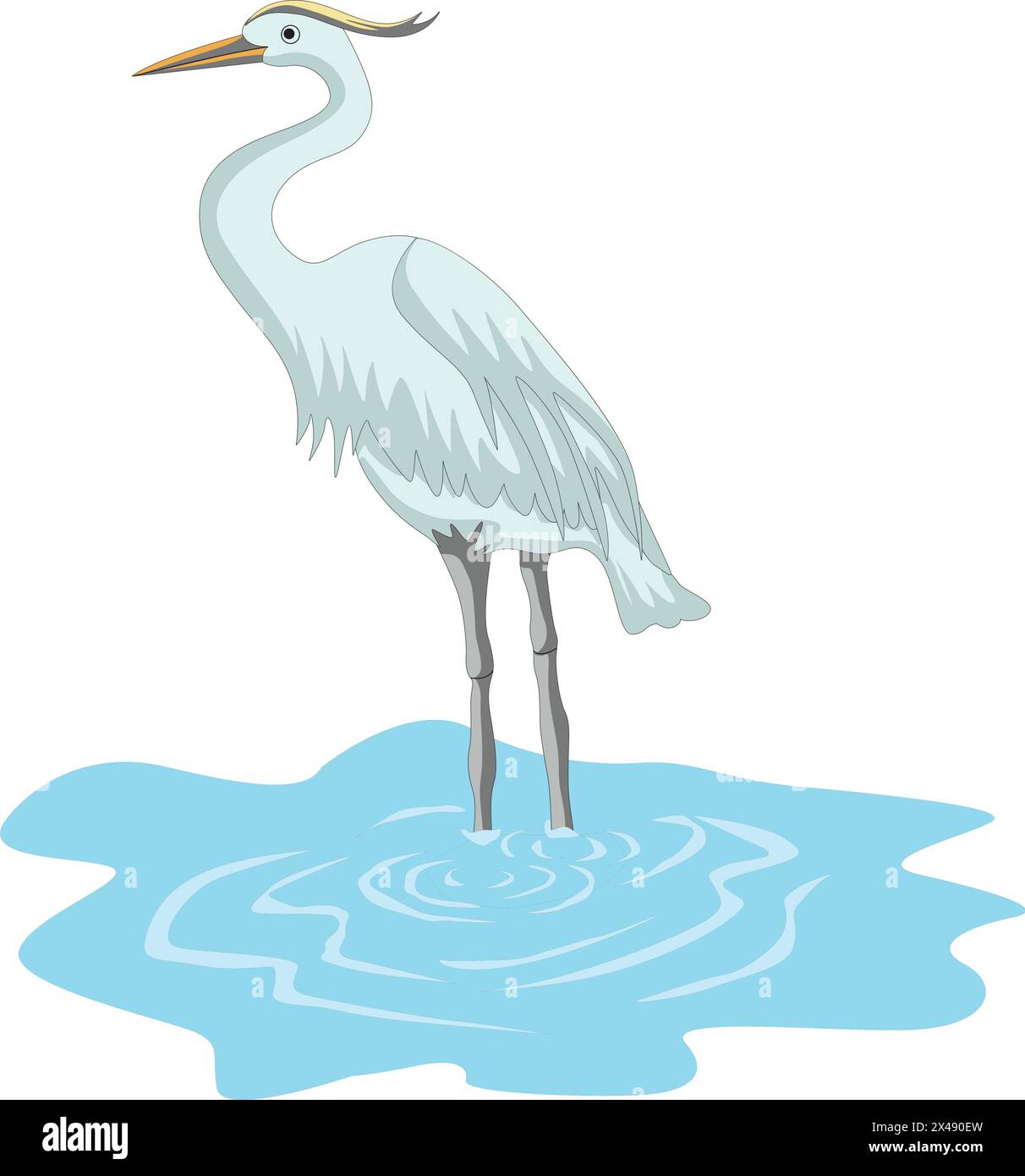 Beak water Stock Vector Images - Alamy