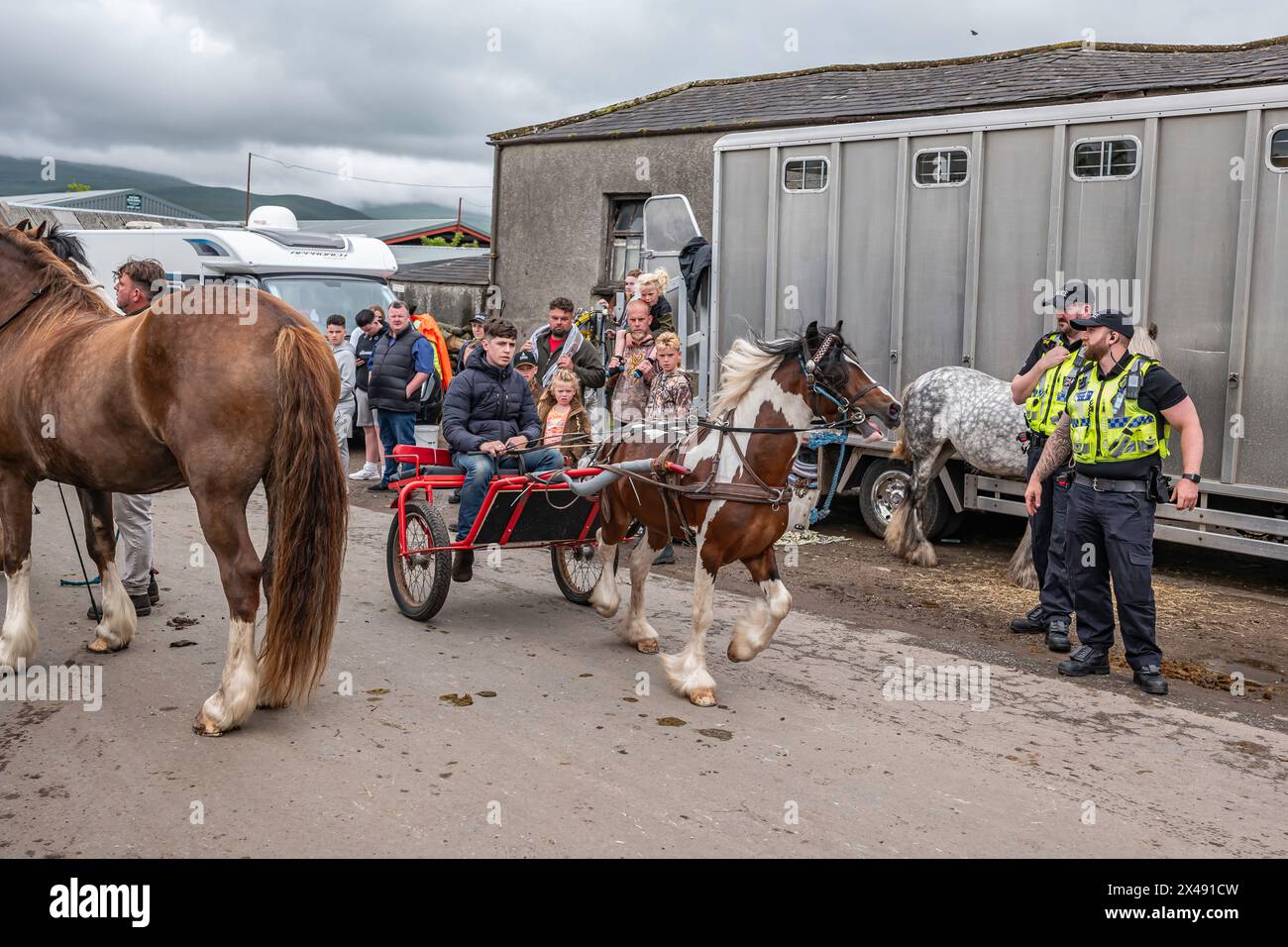 Appleby-in-Westmorland, Eden, Cumbria, England, UK. 8th June 2022. In ...