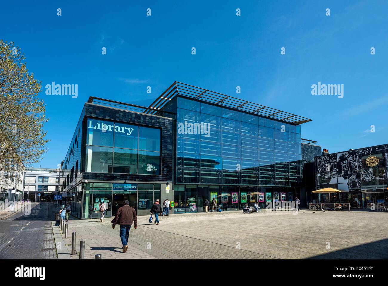 Brighton, April 19th 2024: The Jubilee Library Stock Photo - Alamy