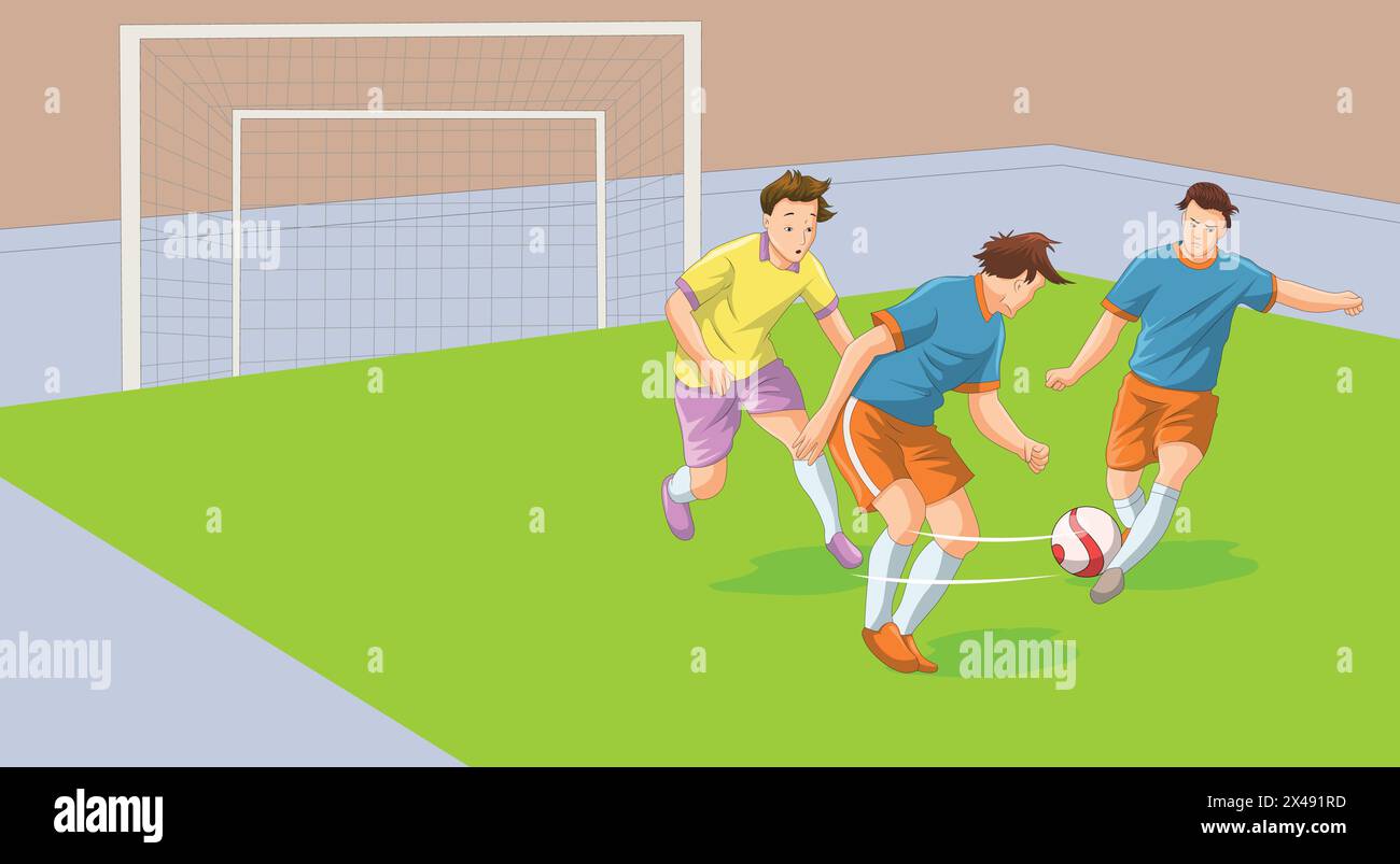 Football league Stock Vector Images - Alamy