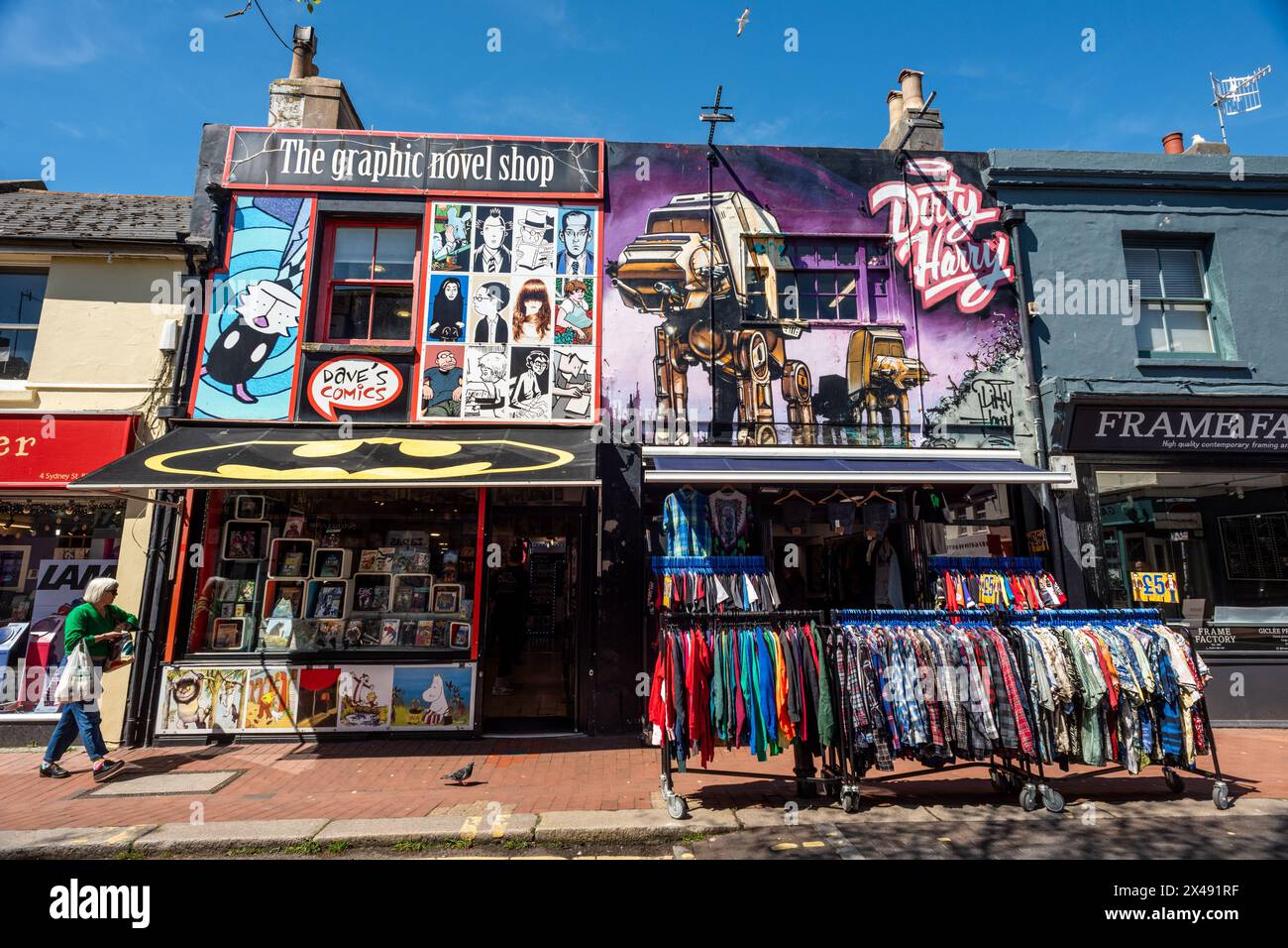 Brighton, April 19th 2024: Sydney Street Stock Photo - Alamy