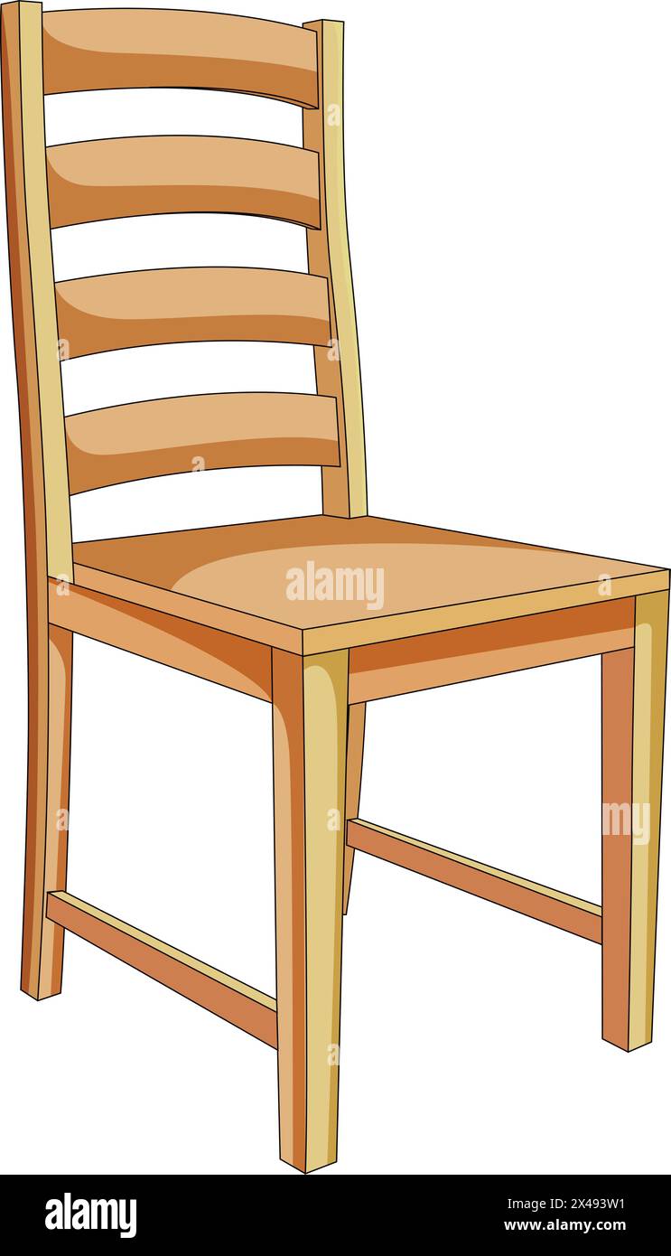 Realistic modern chair vector Stock Vector Images - Alamy
