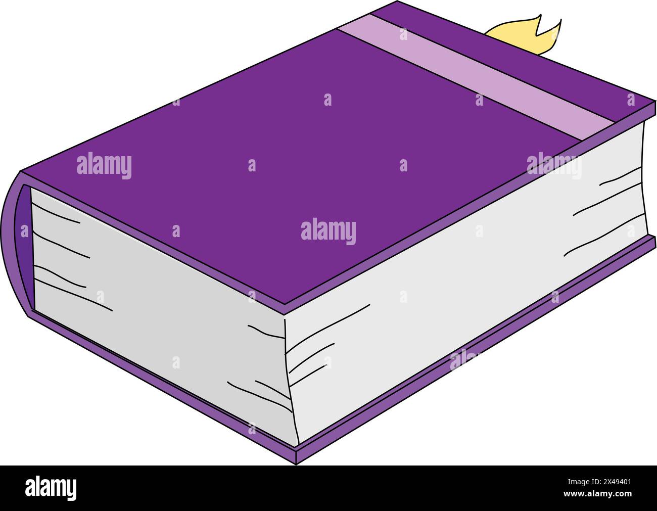 Student reading a book in library Stock Vector Images - Alamy