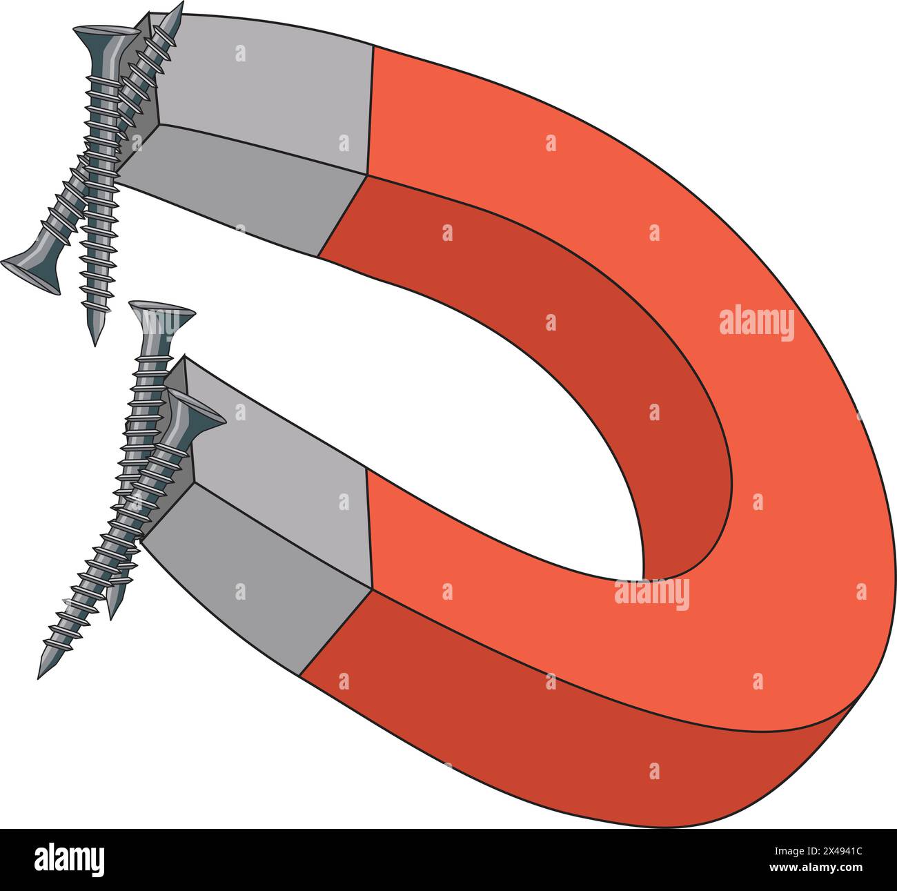 Hand red horseshoe magnet hi-res stock photography and images - Alamy