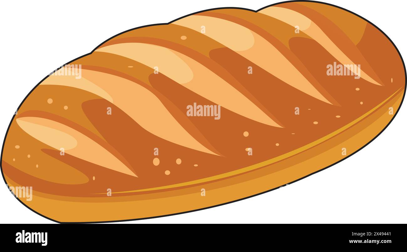 Homemade grain bread Stock Vector Images - Alamy