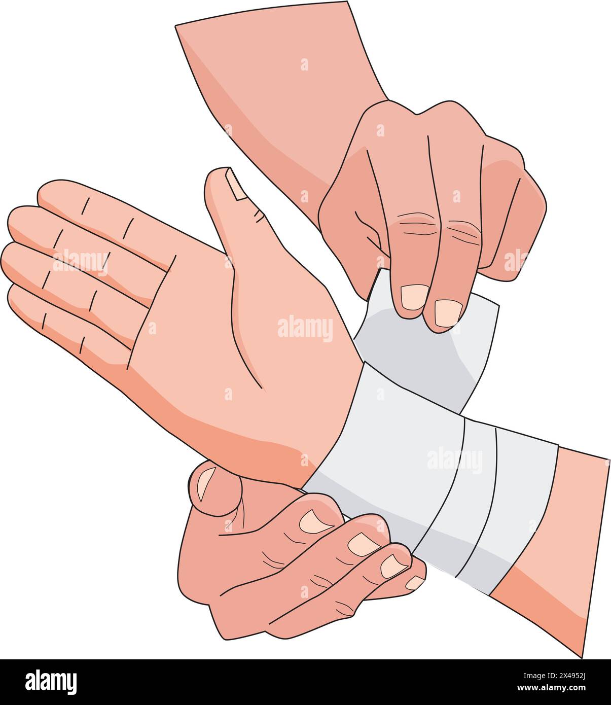 Put an elbow Stock Vector Images - Alamy