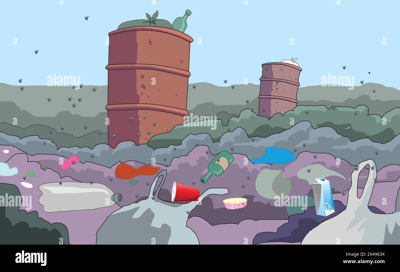 Dangerous surroundings Stock Vector Images - Alamy