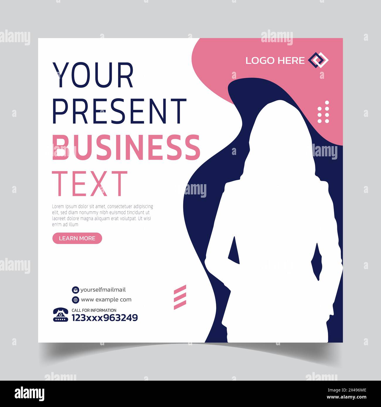 Business Marketing Facebook Post Template and Professional Social Media ...