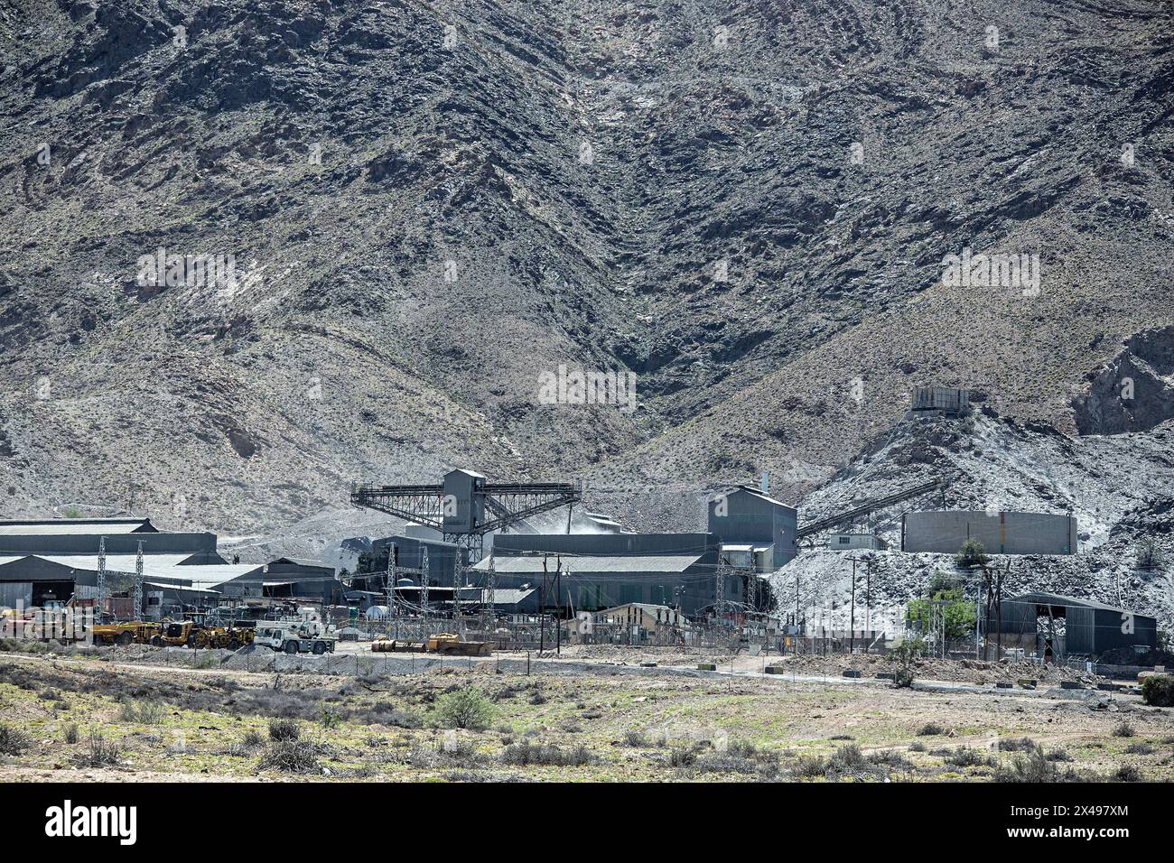 A zinc and lead mine at Rosh Pinah in Namibia Stock Photo - Alamy