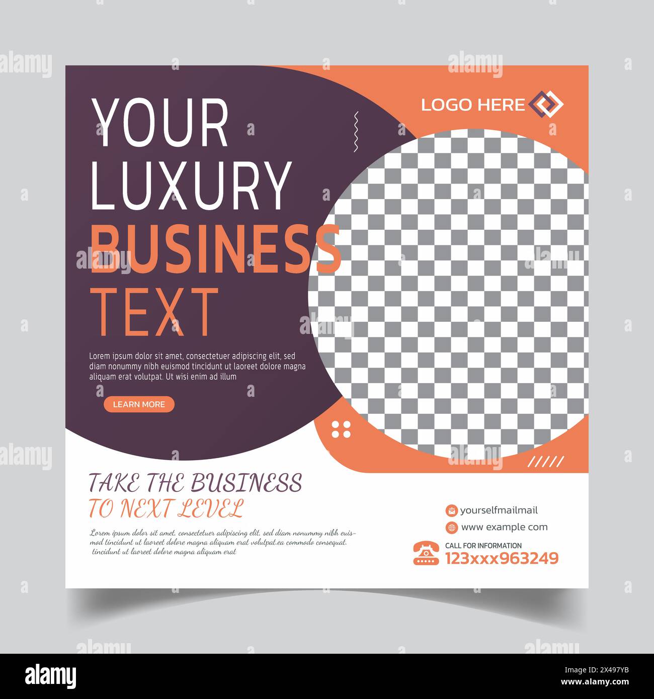 Corporate Business Facebook Post Template and Digital Advertisement For ...