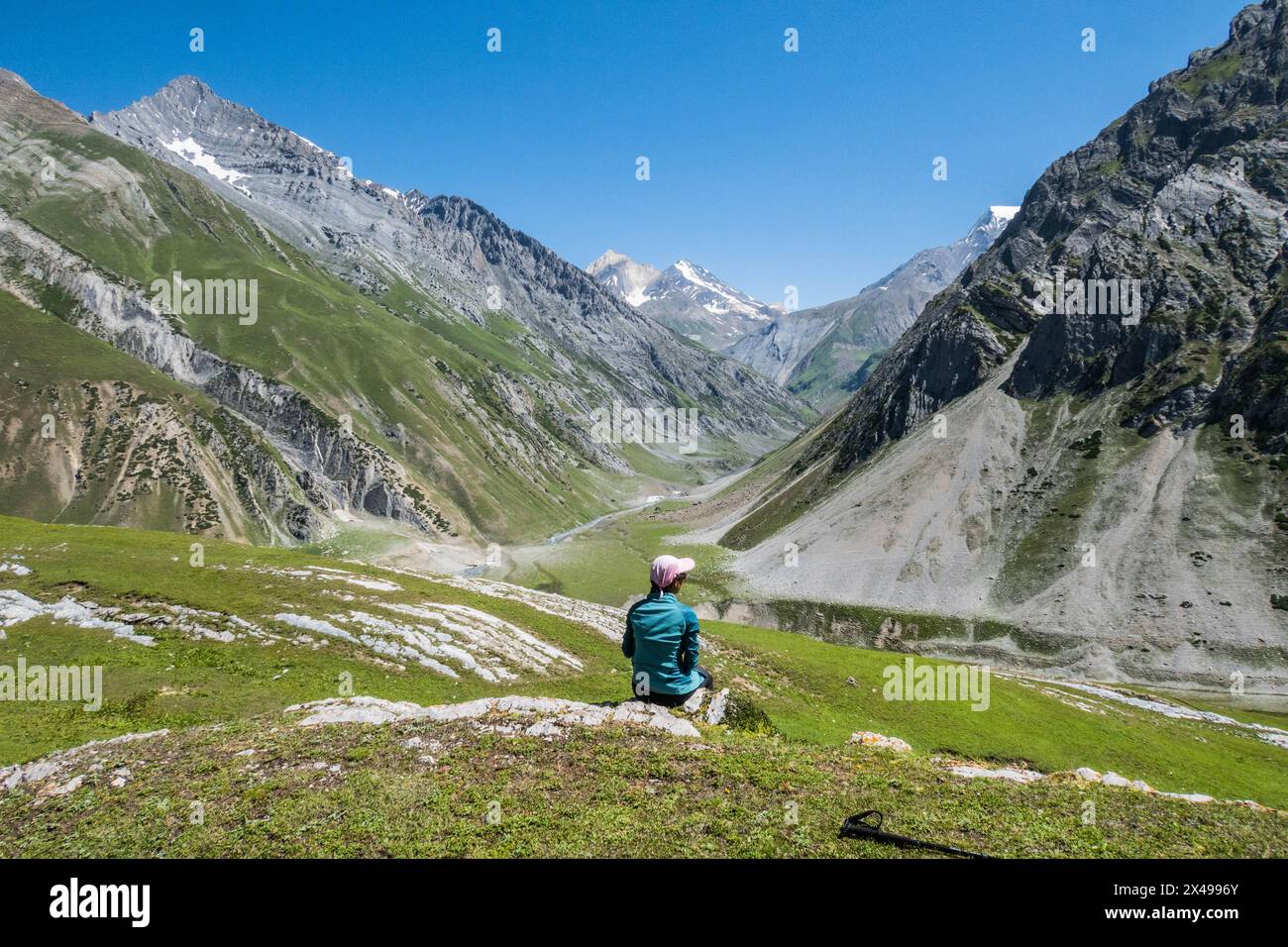 Trekking in the beautiful Warwan Valley, Pir Panjal Range, Kashmir ...