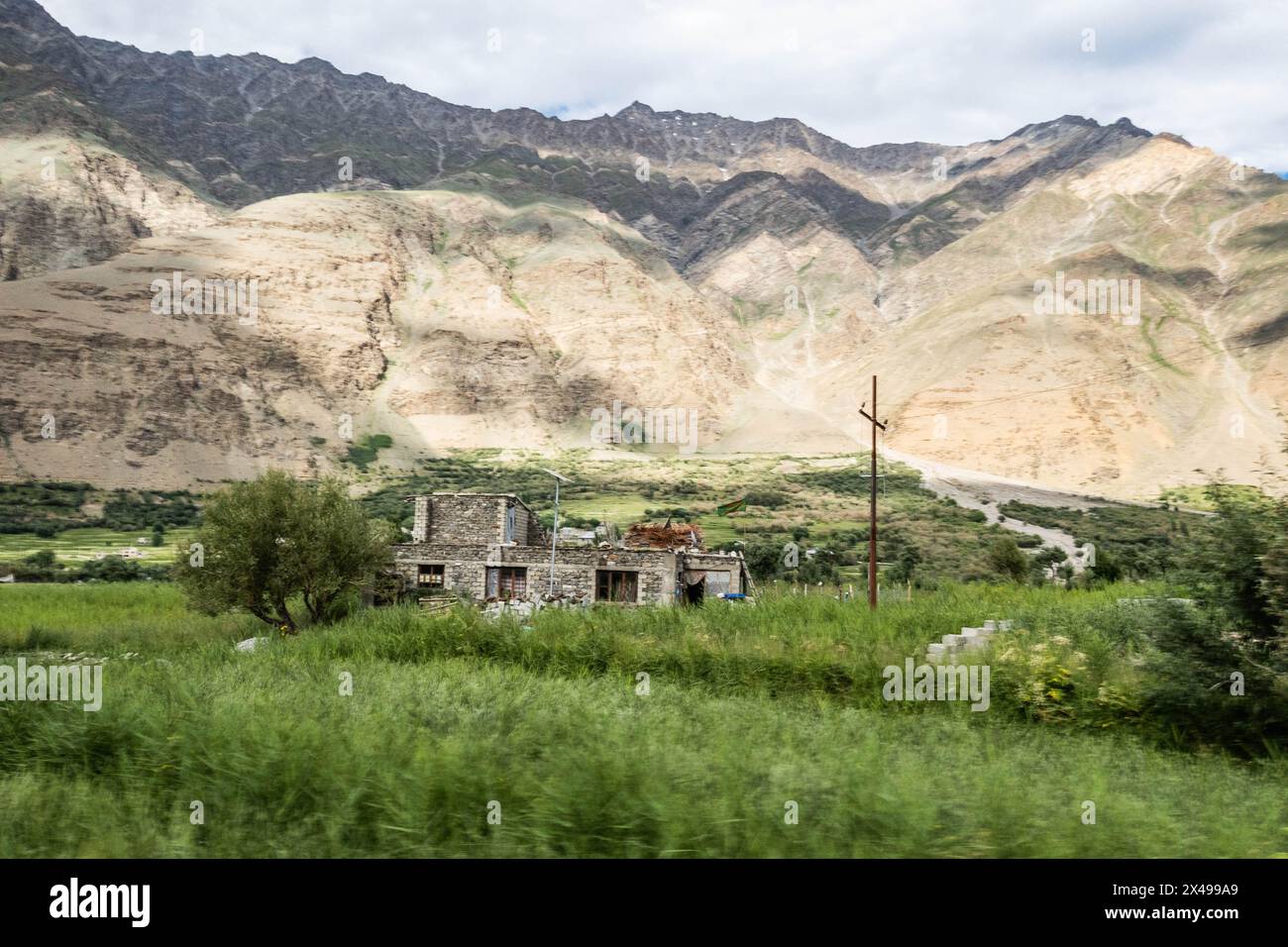 Panikhar village, Zanskar, Kashmir, India Stock Photo - Alamy