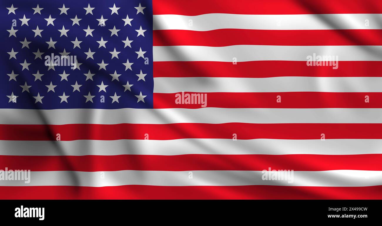 American Flag Waving Hd