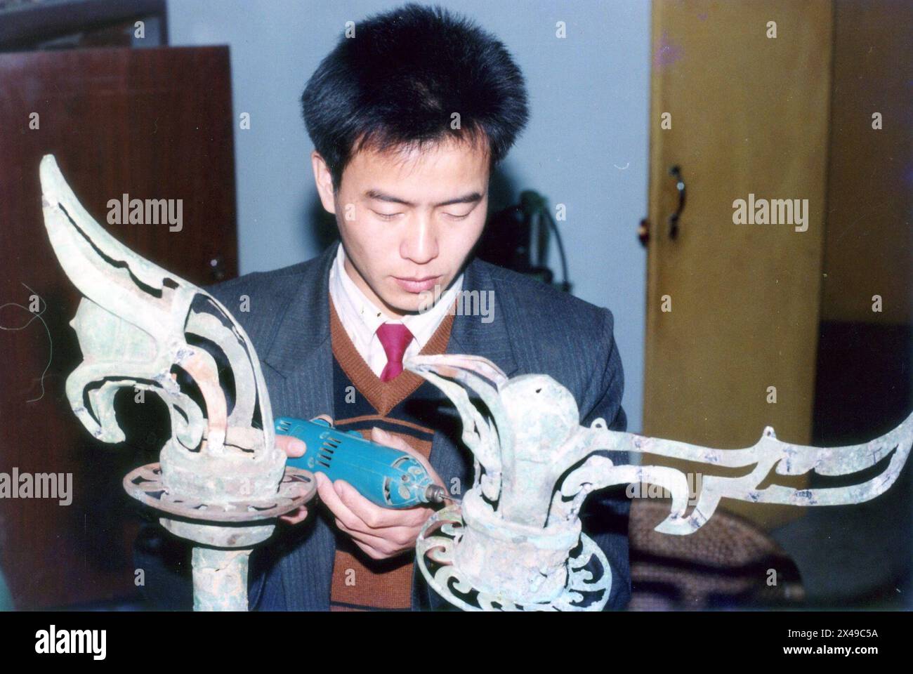 (240501) -- CHENGDU, May 1, 2024 (Xinhua) -- This file photo taken in ...