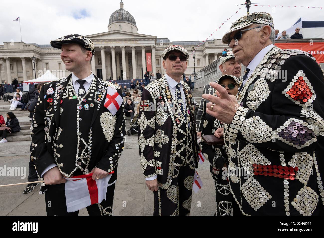The Feast of St. George Festival in Trafalgar Square, April 23rd 2024 ...