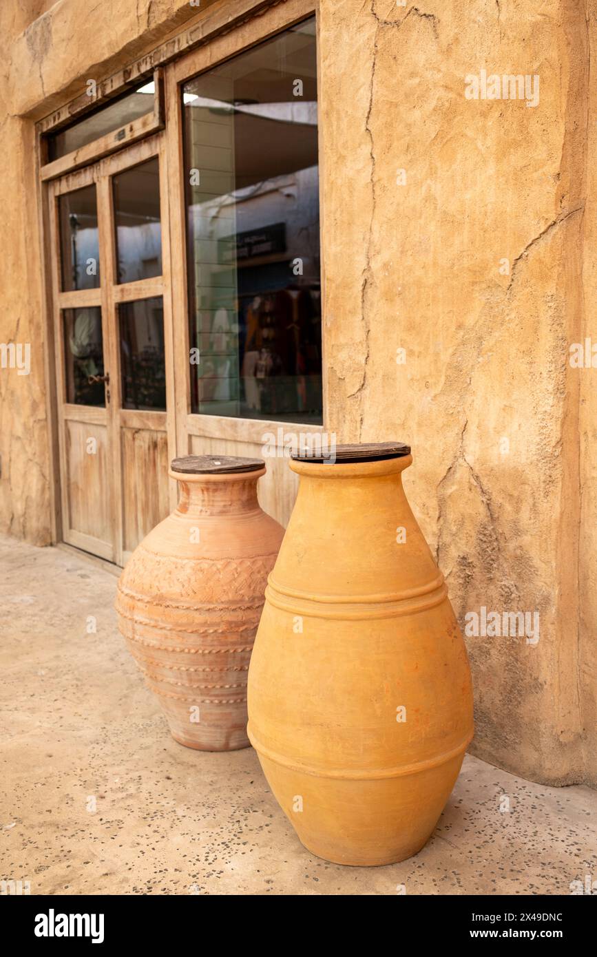 Old big jars in the ancient times Stock Photo - Alamy