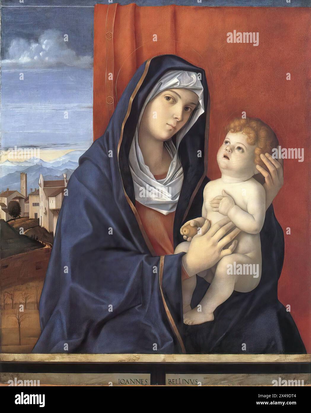 BELLINI, Giovanni (b. ca. 1426, Venezia, d. 1516, Venezia) Madonna and ...