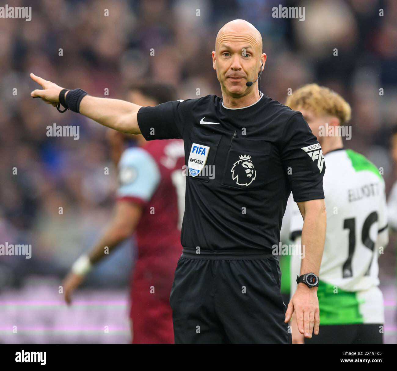 Anthony taylor referee 2024 hi-res stock photography and images - Alamy
