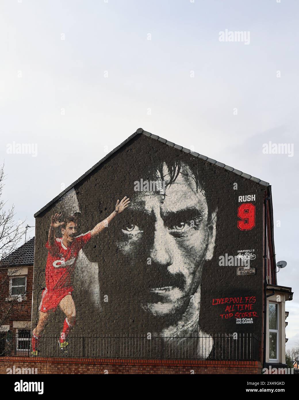 England, Liverpool - December 29, 2023: The all-time record goalscorer ...