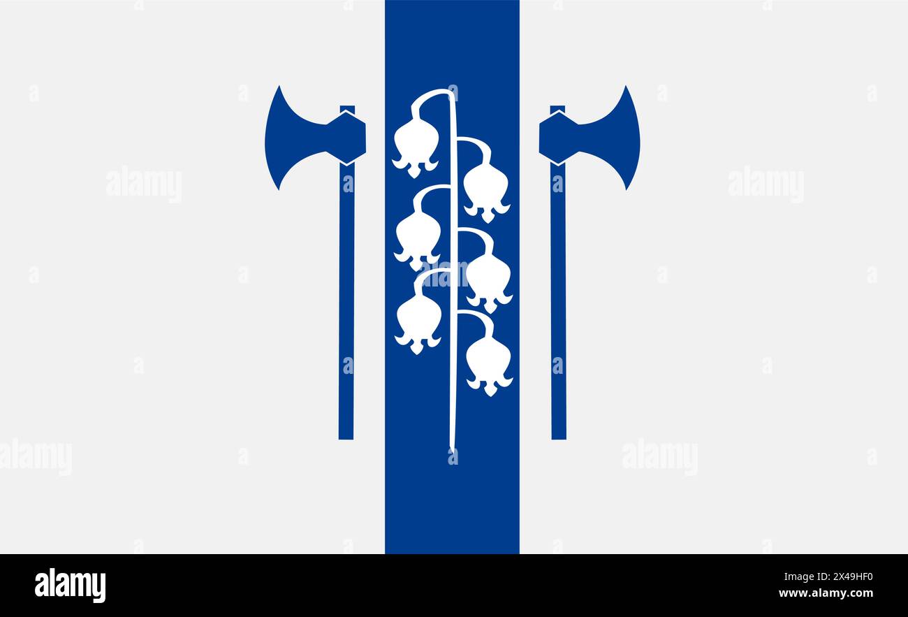 Melle City of Germany map vector illustration, vector template with ...