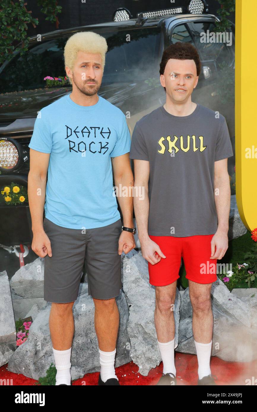 Los Angeles, USA. 01st May, 2024. Ryan Gosling, Mikey Day as Beavis and ...