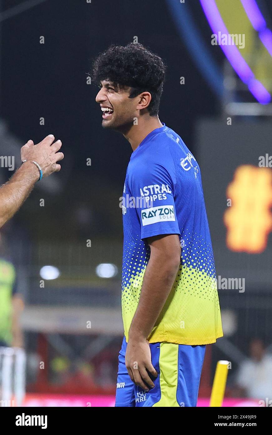 Tata IPL 2024 : Chennai, India. 1st May, 2024. Chennai Vs Punjab : CSK Vs PK Chennai Super Kings ...